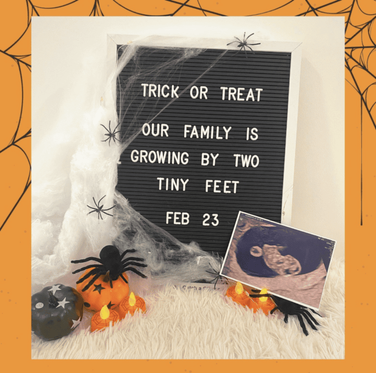 Halloween Pregnancy Announcement Ideas Spooky and Sweet