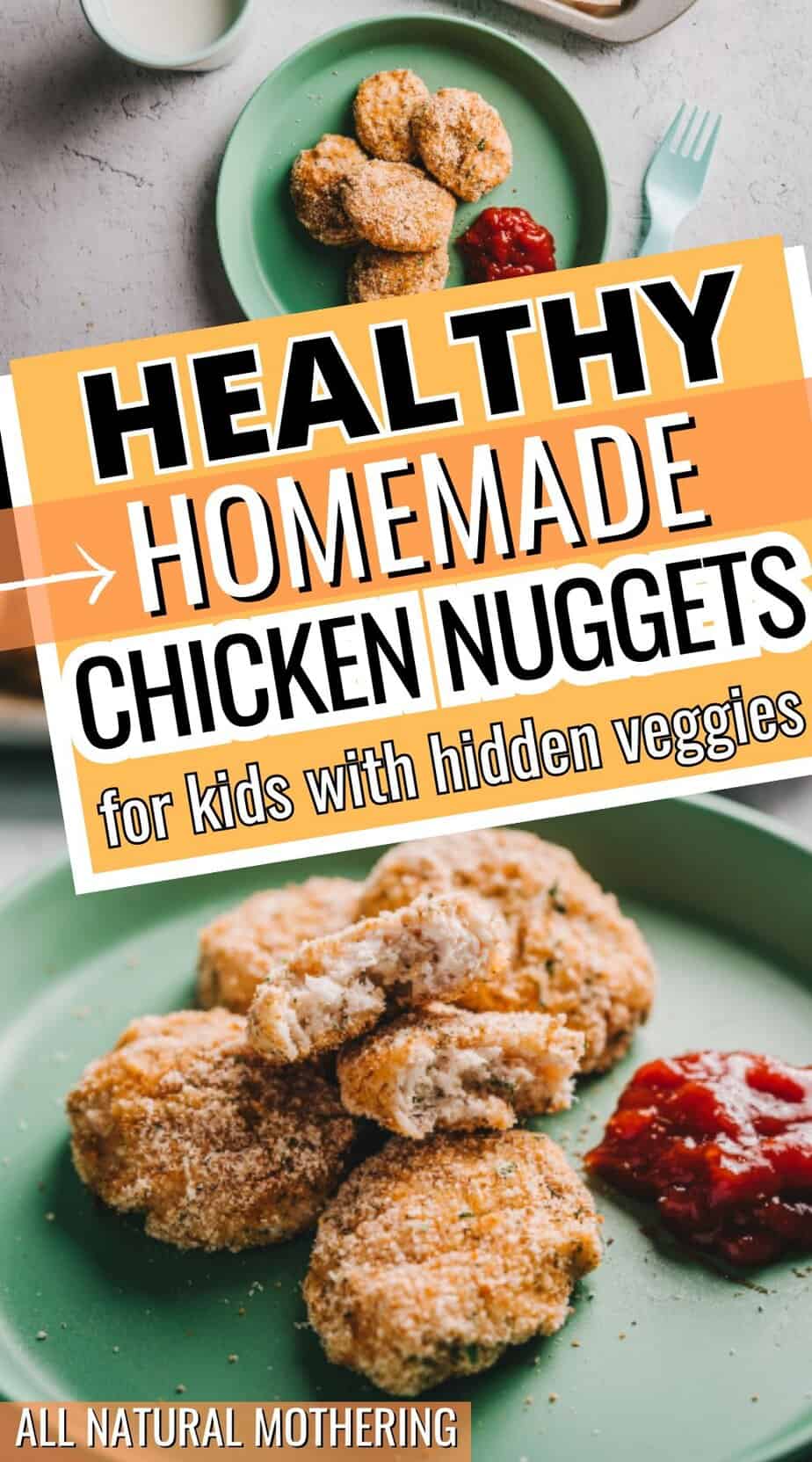 DIY Chicken Nuggets for Kids with Hidden Vegetables